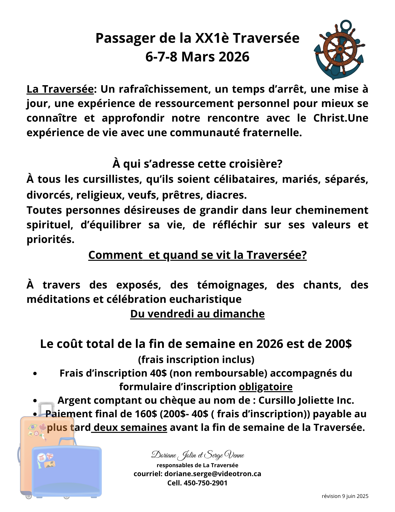 Cursillo diocèse de Joliette